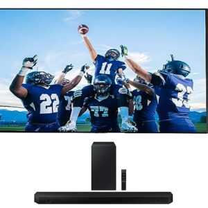 SAMSUNG QN65Q80CAFXZA 65 Inch 4K QLED Direct Full Array with Dolby Smart TV with a HW-Q60B 3.1ch Soundbar and Subwoofer with DTX Virtual:X (2023)