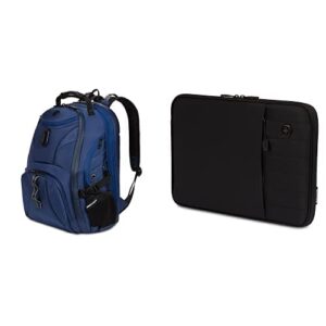 swissgear 1900 scansmart tsa 17 laptop backpack and padded laptop sleeve