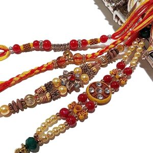 Set of 4 Rakhi | Rakhi for Brother | Premium Rakhi | Raksha Bandhan Rakhi | Pack4-2