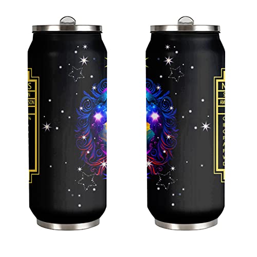 YOPIGOT Virgo Constellation Tumbler Zodiac Stainless Steel Tumbler Men Women Astrology Fans Birthday Gifts Zodiac Tumbler With Straw Lid Coffee Mugs Car Cup - 17 Oz