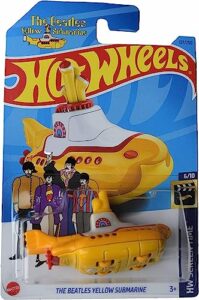 hot wheels the beatles yellow submarine, hw screen time 6/10