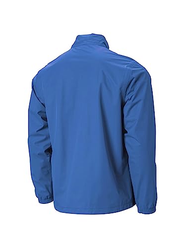 JMIERR Mens Lightweight Rain Jacket Casual Long Sleeve Active Windbreaker Golf Coats, US 46(XL) A Sky Blue