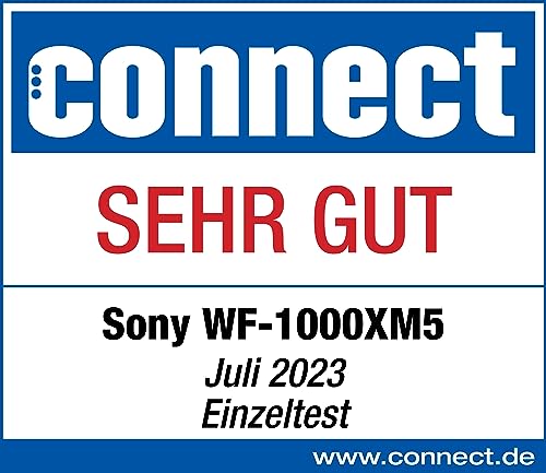 Sony WF-1000XM5 - The Best True Wireless Noise-Canceling Earbuds with Alexa Built-in, Bluetooth, in-Ear Headphones, Up to 24 Hours Battery, Quick Charge, IPX4 Rating, Works with iOS & Android - Black