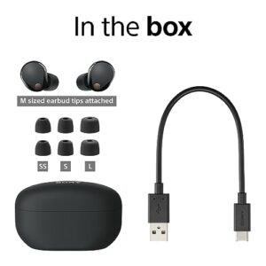 Sony WF-1000XM5 - The Best True Wireless Noise-Canceling Earbuds with Alexa Built-in, Bluetooth, in-Ear Headphones, Up to 24 Hours Battery, Quick Charge, IPX4 Rating, Works with iOS & Android - Black