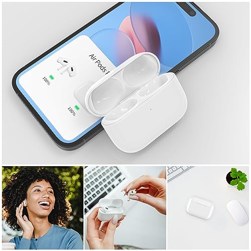 Charging Case Compatible with Charger Case Replacement with Sync Button and Built-in 660 mAH Battery, No Earbuds Include