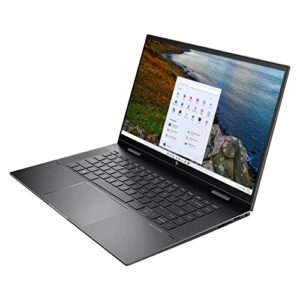 HP Envy X360 2-in-1 Laptop, 15.6" IPS Touchscreen, AMD Ryzen 7 5825U Processor, Backlit Keyboard, Fingerprint Reader, Wi-Fi 6, Audio by Bang & Olufsen, Windows 11 (32GB RAM | 1TB PCIe SSD)