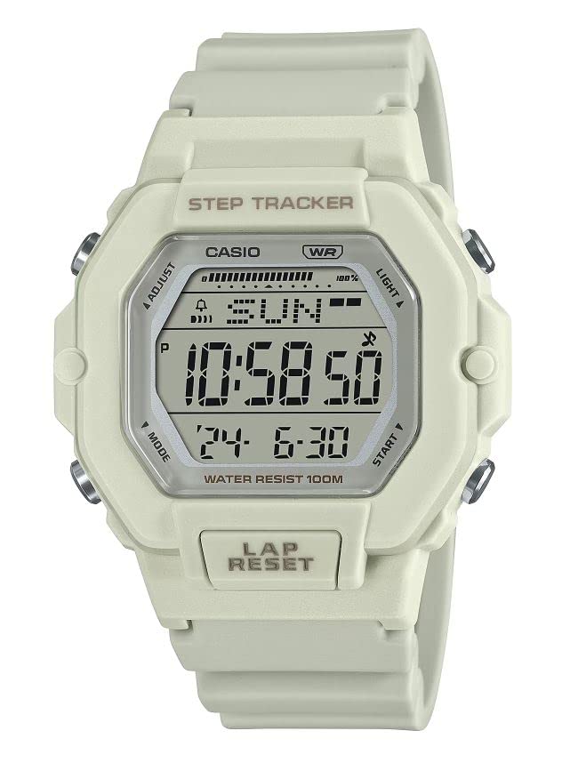 Casio Step Tracker 100M Water Resistant Men's Digital Watch LWS2200H-8AV