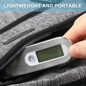 Luggage Scale, 50kg Hand Hanging Portable Travel Scale with Hook Electronic Baggage Weight Measuring Digital Weighing