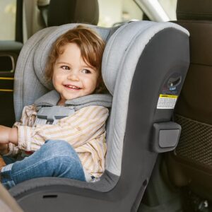 Knox Convertible Car Seat - Gregory - Blue Melange | Merino Wool + Cup Holder for Knox