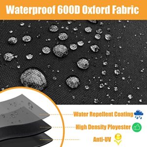 Amerbro Cover for Ninja Woodfire Outdoor Grill - Waterproof Grill Cover for Ninja OG701 Grill and Stand - Anti-Fade & UV Resistant, Heavy Duty 600D Oxford Fabric (Cover Only, Does Not Include Stand)