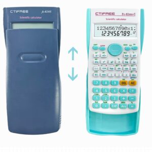 Colorful Scientific Calculator,Scientific Calculator with Cute Design for School and Business (Green)