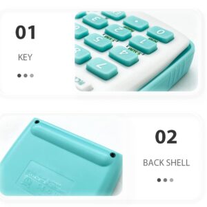 Colorful Scientific Calculator,Scientific Calculator with Cute Design for School and Business (Blue)