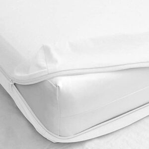 zipper fitted sheet - california king zipper fitted sheet 12" inch deep pocket - 700 tc 100% egyptian cotton sateen weave zipper mattress cover white color