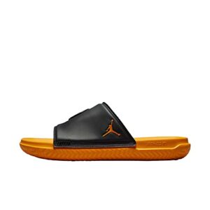 nike men's jordan play slide, blacktaxi, 10