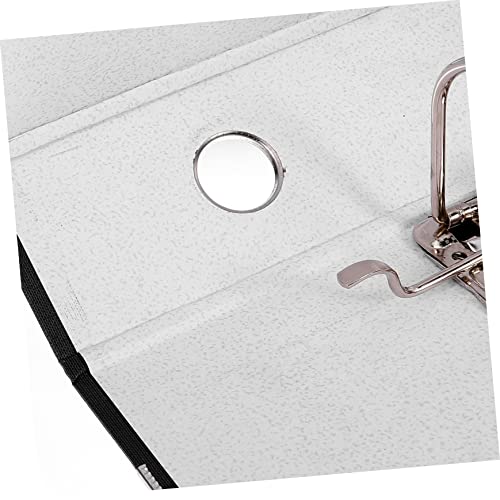 HAPINARY A4 Folder Paper Folder Black File Folders A4 Writing Pad Metal Clip Boards Nurse Clip Notepad Exam Paper Clips Foldable Clipboard for Home Clipboard for Doctor Pp, Aluminum Alloy