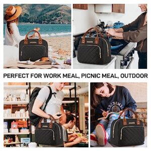 Buringer HOMESPON Lunch Bag for Woman Man Insulated Lunch Box Tote Bag for Work Picnic or Travel