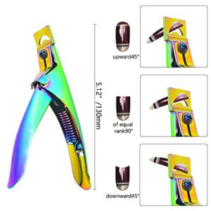 Professional Electric Nail Drill Machine Nail Clippers Set Nail Filer Electric and Nail Cutter for Acrylic Gel Nails Nails File Manicure Set with 206 PCS Sanding Bands Work for Home and Salon (Pink)