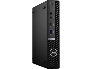 dell optiplex 7080 xe mini pc business desktop, intel core i5-10500t processor, 32gb ddr4 ram, 2tb pcie ssd, wi-fi 6, bluetooth 5.1, ethernet, windows 11 pro, black