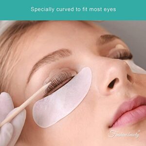 Fenshine 200 Pairs Eyelash Extension Eye Pads Lint Free Hydrogel Eye Patches Professional Under Eye Gel Pads for Lash Extensions Supplies (200 Pairs)…