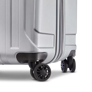 Samsonite Hardside Spinner Wheel Luggage, Silver, 2-Piece Set