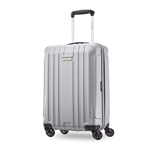 Samsonite Hardside Spinner Wheel Luggage, Silver, 2-Piece Set