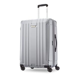 Samsonite Hardside Spinner Wheel Luggage, Silver, 2-Piece Set