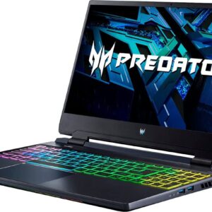 Acer Predator Helios 300 Gaming Laptop (15.6" 165Hz FHD IPS, Intel 12th Gen i7-12700H, 64GB DDR5 RAM, 1TB PCIe SSD, GeForce RTX 3060 6GB 140W), RGB Backlit, FHD Webcam, WiFi 6E, Win 11 Home, Black