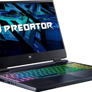 Acer Predator Helios 300 Gaming Laptop (15.6" 165Hz FHD IPS, Intel 12th Gen i7-12700H, 64GB DDR5 RAM, 1TB PCIe SSD, GeForce RTX 3060 6GB 140W), RGB Backlit, FHD Webcam, WiFi 6E, Win 11 Home, Black