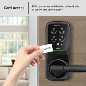 Lockly Smart RFID Cards, Complement Smart Locks PGD728FC & PGD628FC,13.56MHz RFID Key Fob RFID Card Smart Lock, Smart Cards for Keyless Entry Door Lock - 3pcs White