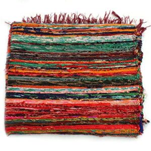 Braided Chindi Rug, Rag Rug, Area Rug, Carpet Rug, Runner Rug 3x5 Foot, 4x6 Foot, 5x7 Foot, Living Room Rug (3x5 Foot)