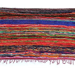 Braided Chindi Rug, Rag Rug, Area Rug, Carpet Rug, Runner Rug 3x5 Foot, 4x6 Foot, 5x7 Foot, Living Room Rug (3x5 Foot)