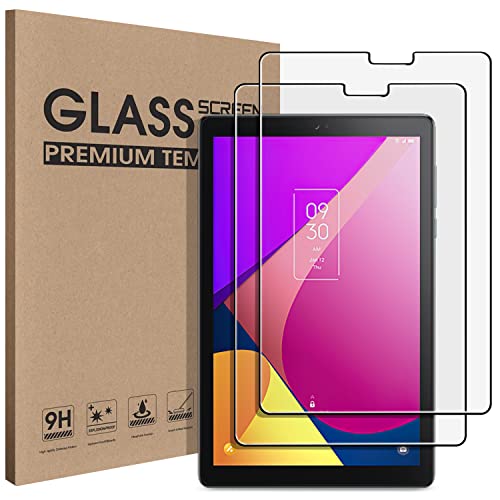 KIQ 2 Pack Tempered Glass for TCL Tab 8 LE Screen Protector Anti-Scratch Film