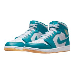 Nike Air Jordan Mid Men's Shoes Aquatone/Celestial Gold-White DQ8426-400 12