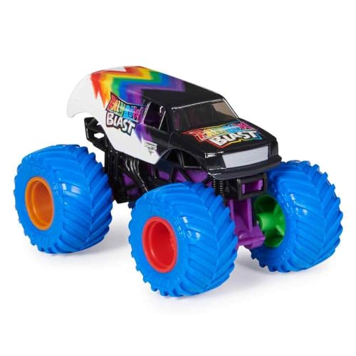 Monster Jam 2023 Spin Master 1:64 Diecast Truck Series 30 Alternate Dimensions Rainbow Blast