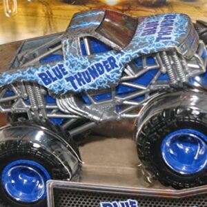 Monster Jam 2023 Spin Master 1:64 Diecast Truck Series 30 Steel Reveal Blue Thunder