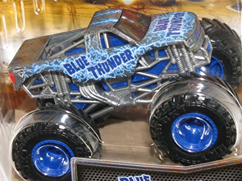 Monster Jam 2023 Spin Master 1:64 Diecast Truck Series 30 Steel Reveal Blue Thunder