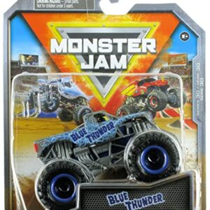 Monster Jam 2023 Spin Master 1:64 Diecast Truck Series 30 Steel Reveal Blue Thunder