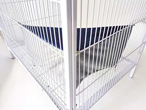 VEDEM Guinea Pig Hideout Cage Corner Cave Warm Hideouts for Small Animals, Guinea Pigs, Chinchilla, Rats, Ferrets (Navy)