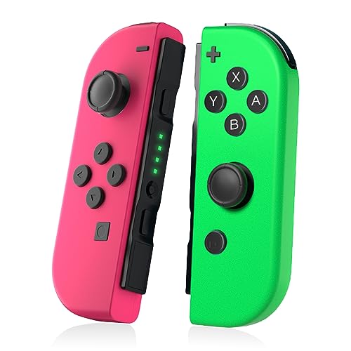 DILITT Gamepad Controllers for Nintendo Switch,Left Right Controller Replacement for Switch/Lite/OLED,Switch Controllers Gamepad Supports Screenshot/Wake-up Function/Motion Control（HL）