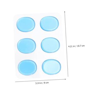 Gel Drum Dampeners 4 Sheets Snare Drum Mute Pad Drum Kit Dumb Drum Pad Silica Gel Drum Mute Dampener