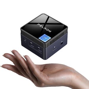 peladn wi-7 mini pc win 11 pro, intel 12th gen n100(up to 3.4ghz)，mini computer ddr5 6400 mhz 12gb ram/256gb m.2 ssd, 4k uhd, bluetooth 4.2, lan & hdmi2.0,wifi5 for business home/office/htpc