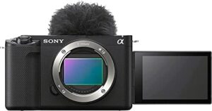 sony alpha zv-e1 full-frame interchangeable lens mirrorless vlog camera - black body (renewed)