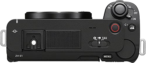 Sony Alpha ZV-E1 Full-Frame Interchangeable Lens Mirrorless Vlog Camera - Black Body (Renewed)