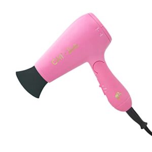 CHI x Barbie Travel Sized Hair Styling Iron and Blow Dryer - Get The Perfect Look On-The-Go