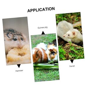 Hamsters Hamster Portable Cage Hamster Cage Toy Hamster Chinchilla Cage Pet House Hamster Bed Chinchilla House Pet Supplies Small Pet Panel Plastic Green Cage Pet Carrying Box