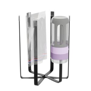 cup drying rack, water bottle drying rack，reusable bag drying rack，plastic bag drying rack on the countertop