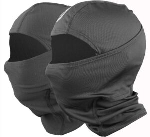 sports unlimited adult thermal/all season football hood, adult balaclava mask, wear under helmet, snowboarding & snow ski