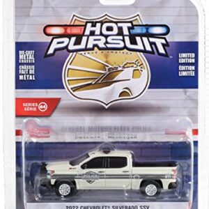 Greenlight 43020-F Hot Pursuit Series 44-2022 Chevy Silverado SSV - General Motors Fleet Police 1:64 Scale Diecast