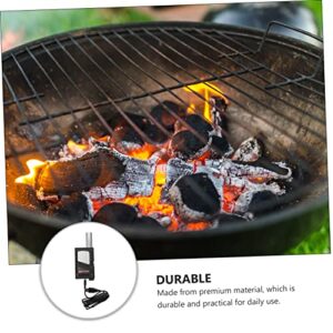 YARNOW 1pc Hair Dryer Charcoal Chimney Starter Portable Blower Hand Blower Handheld Fire Blower Portable Fire Blower Cooking Bbq Fan Electric Bbq Fan Outdoor Barbecue Blower Air Blower Dc