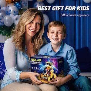 Hot Bee Solar Robot kit for Kids 8-12, 12-in-1 STEM Projects Science Experiment Kits for Kids Age 8-12,Building Robot Toy, Birthday Gift for Boys Girls 8 9 10 11 12 Years Old